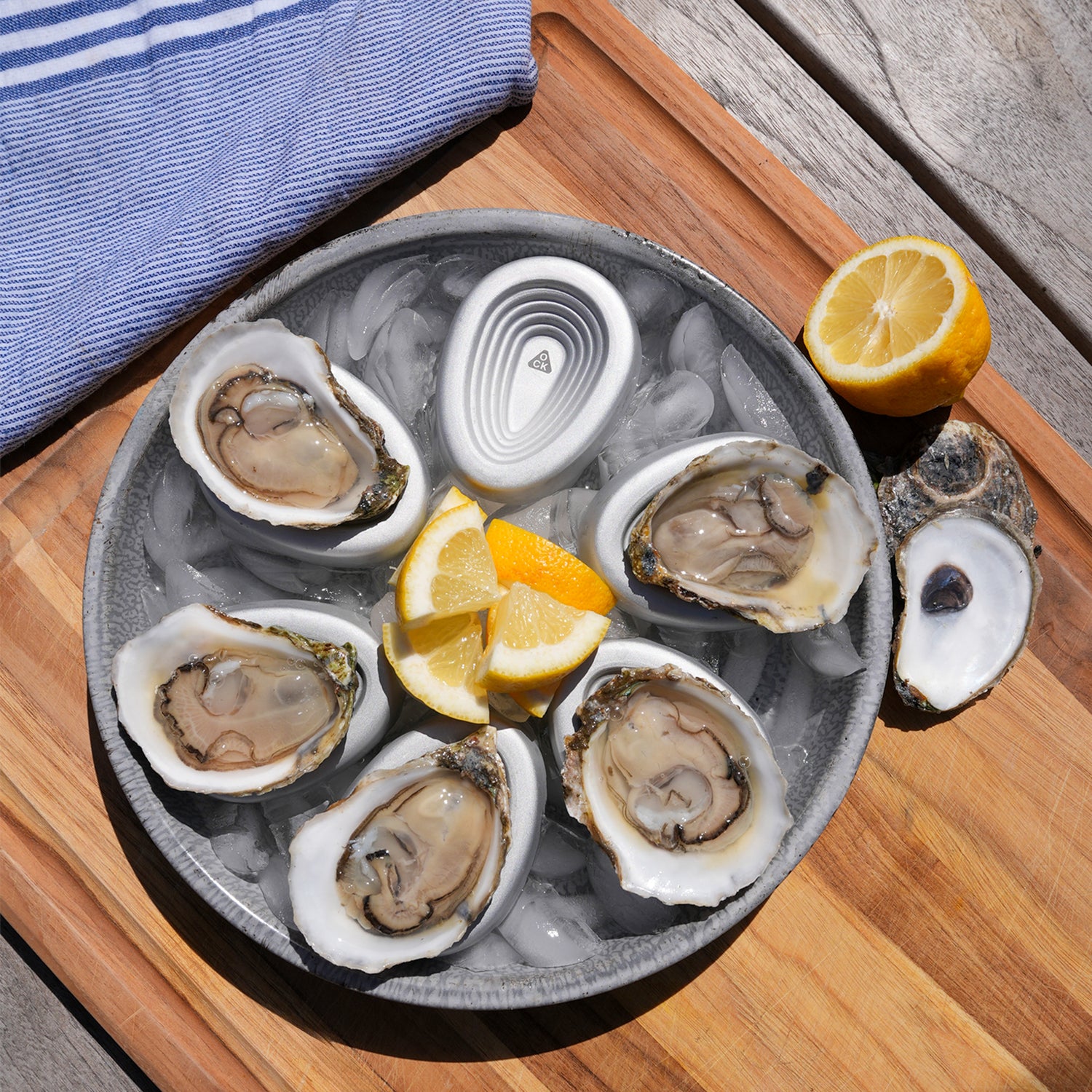 Oyster Coasters – Durable Coastal Tableware by Outer Cape Kitchen